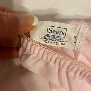 Sears | Intimates & Sleepwear | Vintage Pink Cotton Half Slip | Poshmark